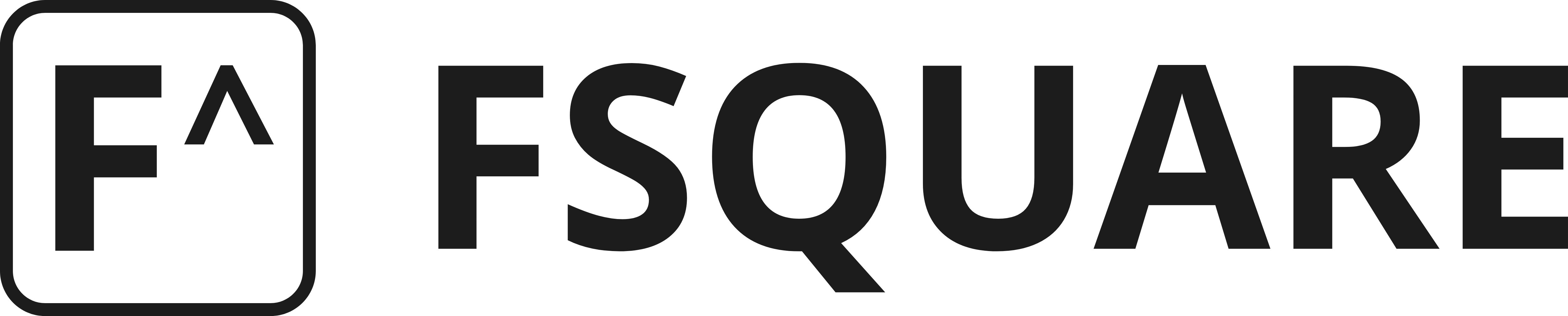 KlasterLT - FSQUARE logo monochrome on Transparent - KlasterLT